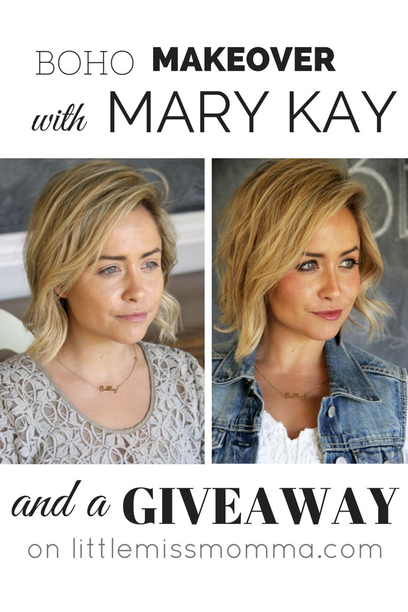 BOHO Makeover with Mary Kay - style - Little Miss Momma